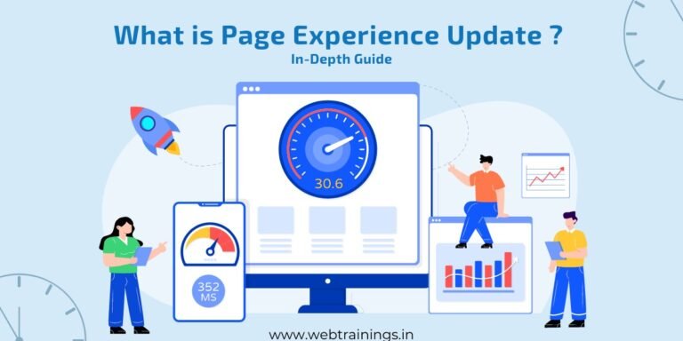 What is the Page Experience Update? In-Depth Guide | Web Trainings